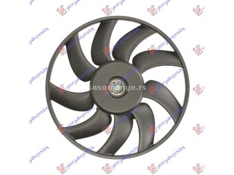 VENTILATOR KLIME (MOTOR+ELISA) (BENZIN/DIZEL) (35cm) PORSCHE MACAN 18-