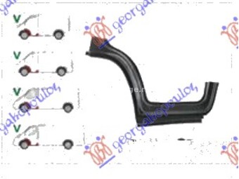 SAJTNA (SA PREDNJIM RUBOM I STUBOM) PEUGEOT BOXER 14-