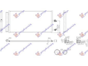 HLADNJAK KLIME 2.0 HIBRID BENZIN (714x332) VOLVO S60 18-