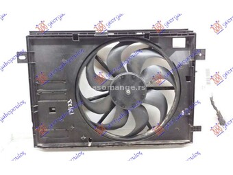 VENTILATOR KOMPLET (BENZIN/DIZEL) (430mm) (2 PIN) PEUGEOT 5008 16-20