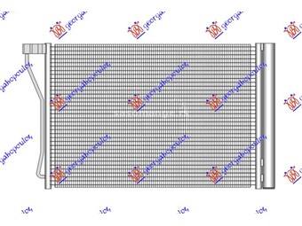 HLADNJAK KLIME 4.4 M5 BENZIN (625x410x16) BMW SERIES 5 (F10/11) 13-16