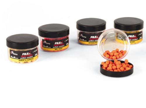 Filex wafters pellets smoked 6-8mm Garlic + Almond