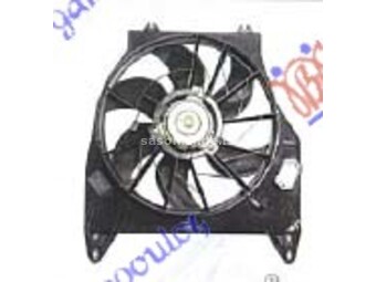 VENTILATOR HLADNJAKA KOMPLET (1.9 D) (-AC) RENAULT KANGOO 98-03