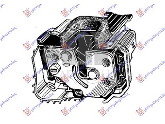 BRAVA KLIZNIH VRATA (CENTRALNO ZAKLJUCAVANJE) (3 PIN) PEUGEOT BIPPER 08-