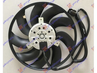 VENTILATOR (MOTOR+ELISA) (290mm) (2 PIN) VW TRANSPORTER (T5) 03-10