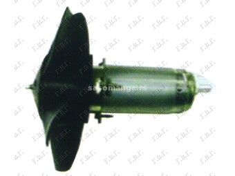 VENTILATOR HLADNJAKA (MOTOR+ELISA) (BENZIN/DIZEL) (+AC) VW PASSAT 93-96