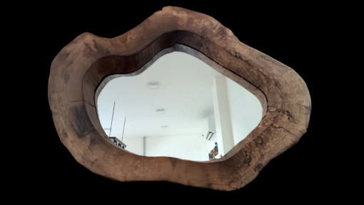 OGLEDALO ORAH // WALNUT MIRROR