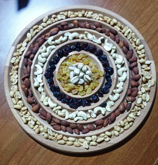 DASKA ZA POSLUZENJE BUKVA ART:20790 B // BEECH SERVING BOARD ITEM: 20790 A