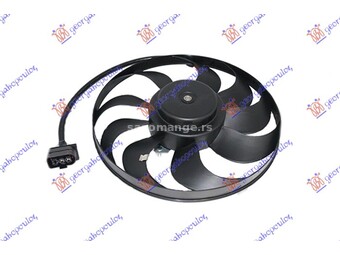 VENTILATOR (MOTOR+ELISA) (290mm) VW GOLF IV 98-04