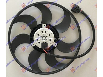 VENTILATOR (MOTOR+ELISA) (420mm) (2 PIN) VW TRANSPORTER (T5) 03-10