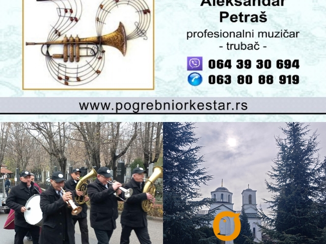 Trubači pogrebni orkestar pleh muzika za sahrane Srbija