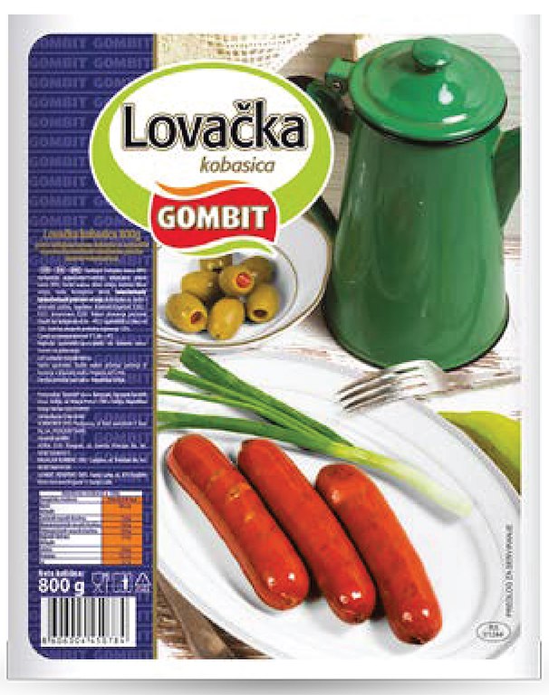 GOMBIT LOVACKA KOBASICA 800G