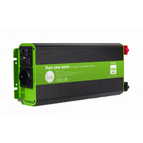 Pretvarač napona Energenie EG-PWC-PS1000-01 12V-220V 1000W/USB/auto priključak