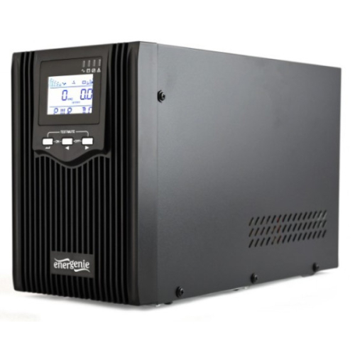 EG-UPS-PS1000-01 Gembird UPS sa stabilizatorom 1000VA (800W) pure sine wave, LCD, USB, black