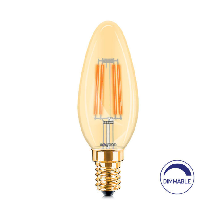 Led sijalica 4W E14 Amber dimobilna 2200k