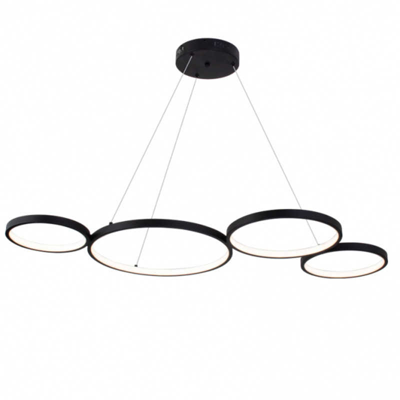 VESTA 374 LUSTER LED 62W 3000K CRNA HOME LIGHT