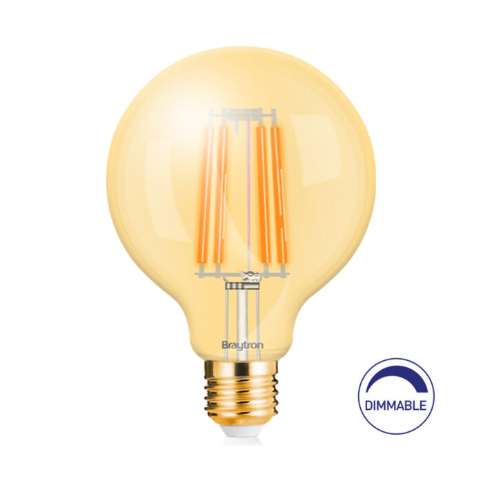 Led sijalica 6W E27 Amber dimabilna 2200K