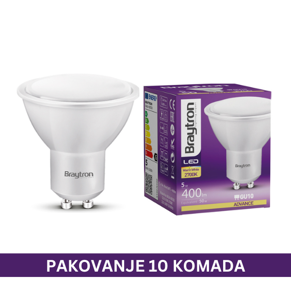 Led sijalica GU10 5W – pakovanje 10 komada