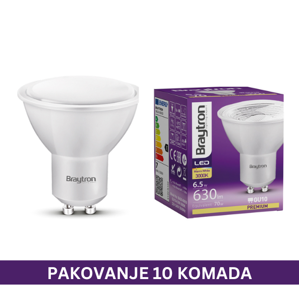 Led sijalica 6.5W PREMIUM – pakovanje 10 komada