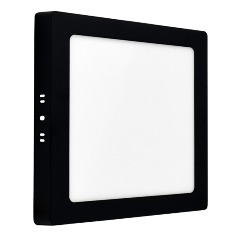 M18NK 18W 6500K CRNI NADGRADNI KVADRATNI LED PANEL MITEA LIGHTING