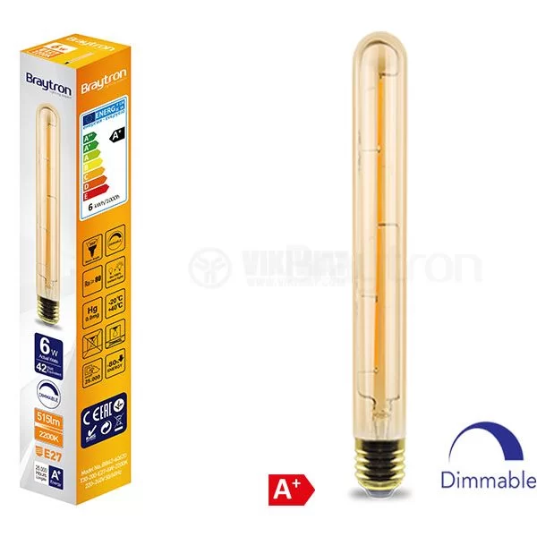 BB62-6062 BRY led sijalica 6W E27 dimabil 2200K