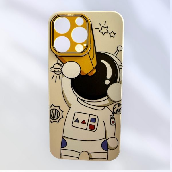 Maska astronaut print za iPhone 15 pro bez
