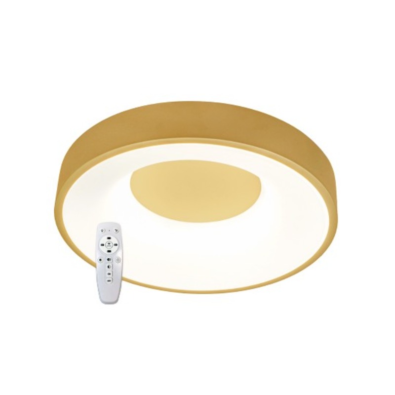 M205462 2x18W 3000~6500K 3CCT LED ZLATNA PLAFONJERA 2.4G MITEA LIGHTING