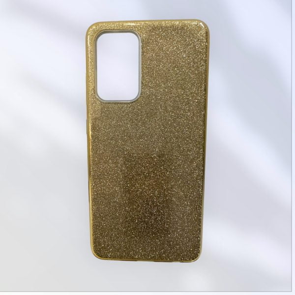 Maska Crystal Dust za Samsung A52/A52s zlatna