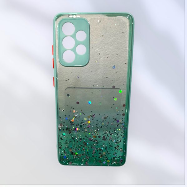 Maska Frame Glitter za Samsung A52/A52s mint