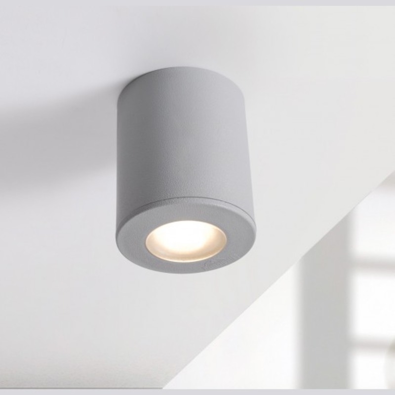 FRANCA 90 PLAFOSNKA LAMPA SIVA IP55 1xGU10 LED FUMAGALLI
