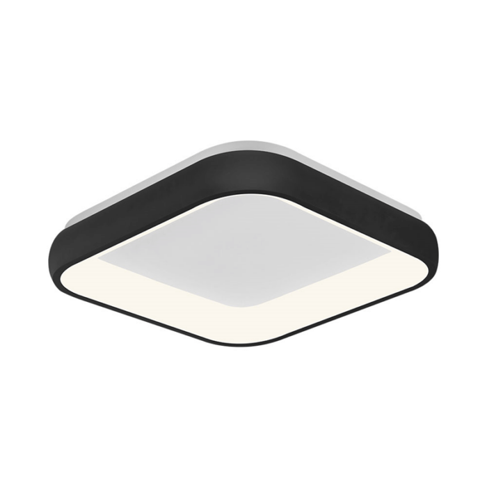 LED Plafonjera BELLA – 3u1 36W kocka crna