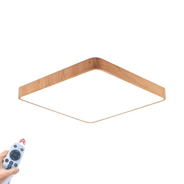 LED plafonjera BLADE 45W 3u1 sqr – wood