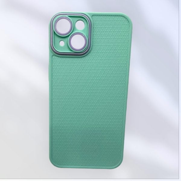 Maska Textured za iPhone 14 mint