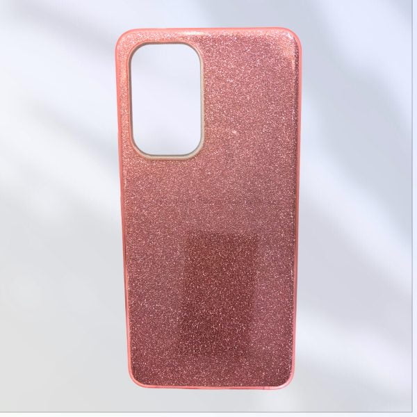 Maska Crystal Dust za Samsung A53 roze