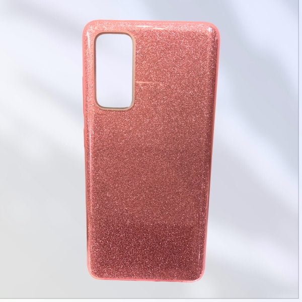 Maska Crystal Dust za Samsung S20 FE roze