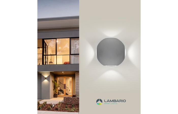 Lambario 4x1w antracit 4200k IP65