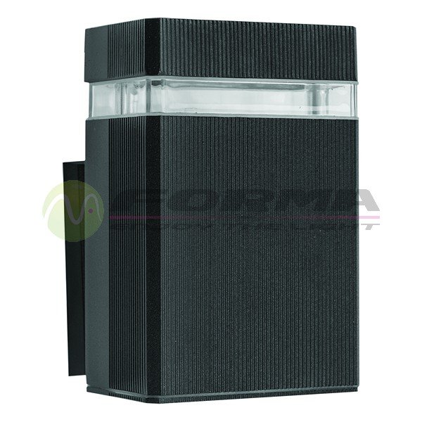Zidna lampa crna 1xGU10