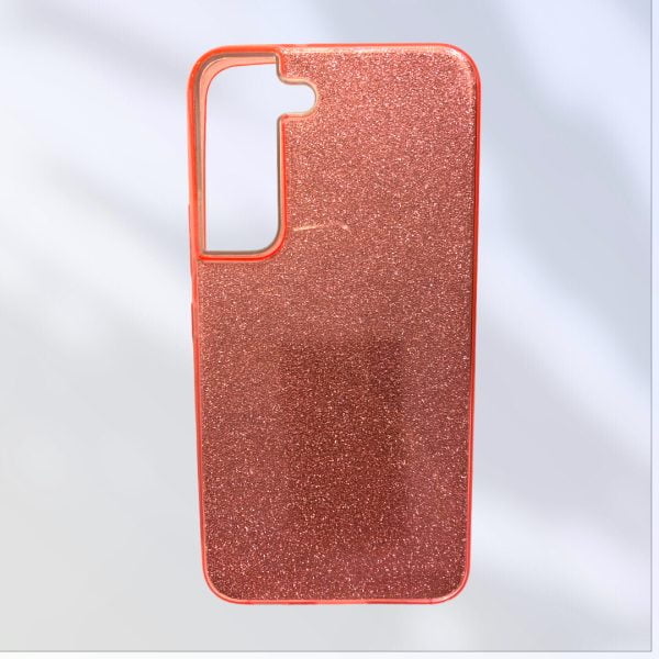 Maska Crystal Dust za Samsung S22 roze