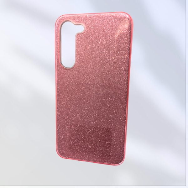 Maska Crystal Dust za Samsung S23 roze