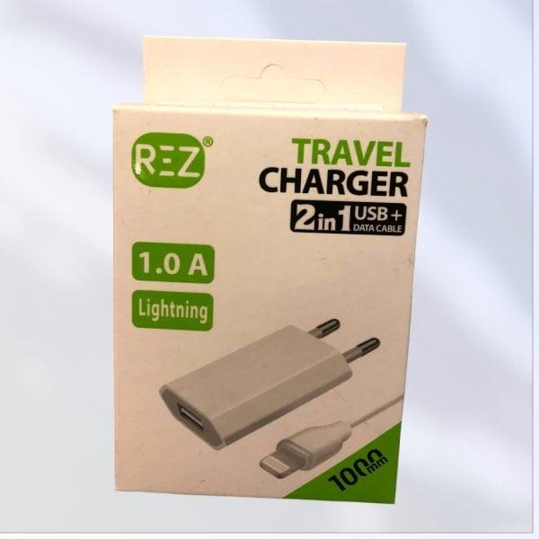 REZ USB lightning/iPhone punjač 1.0A