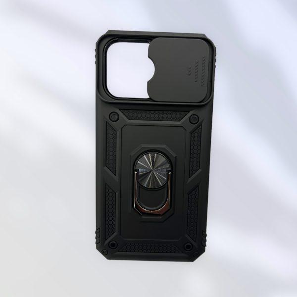 Maska Defender Ring & Camera protection za iPhone 14 pro max crna