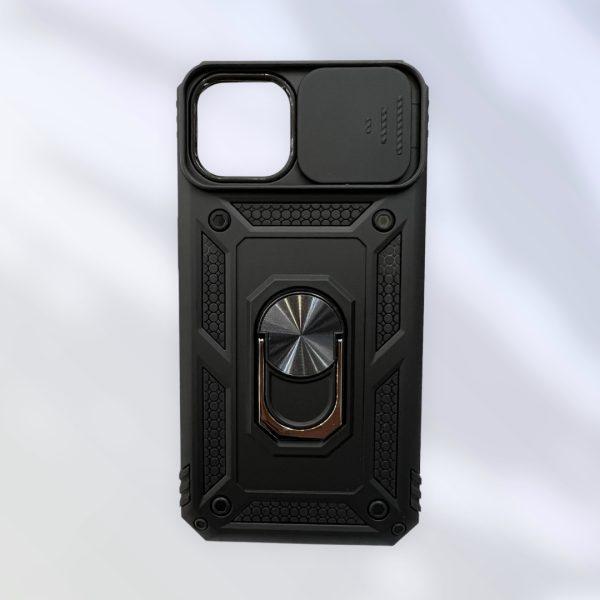 Maska Defender Ring & Camera protection za iPhone 14 crna