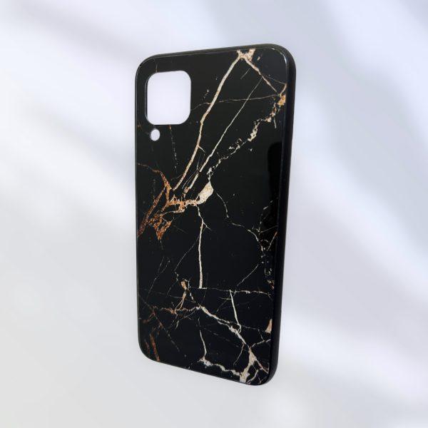 Maska Print za Huawei P40 lite black marble