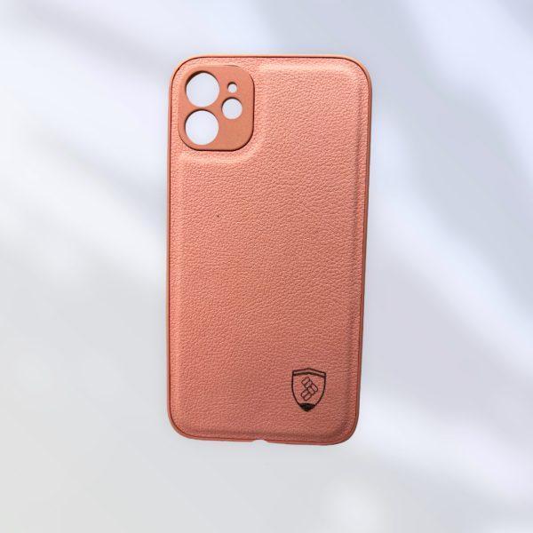 Maska Leather za iPhone 11 roze