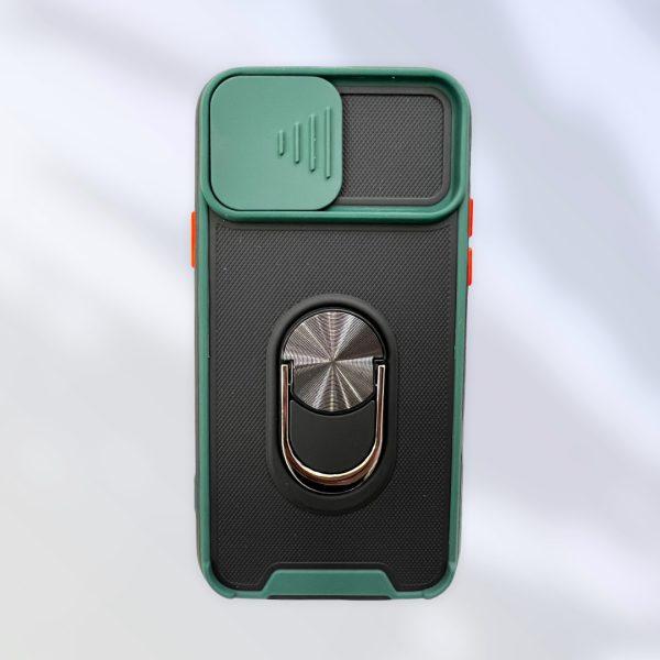 Maska Defender Ring & Camera protection za iPhone 11 pro zelena
