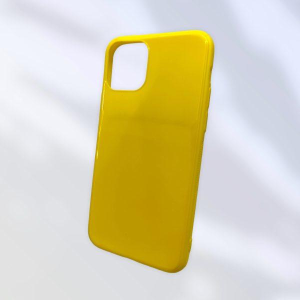 Maska Thin color za iPhone 11 pro žuta