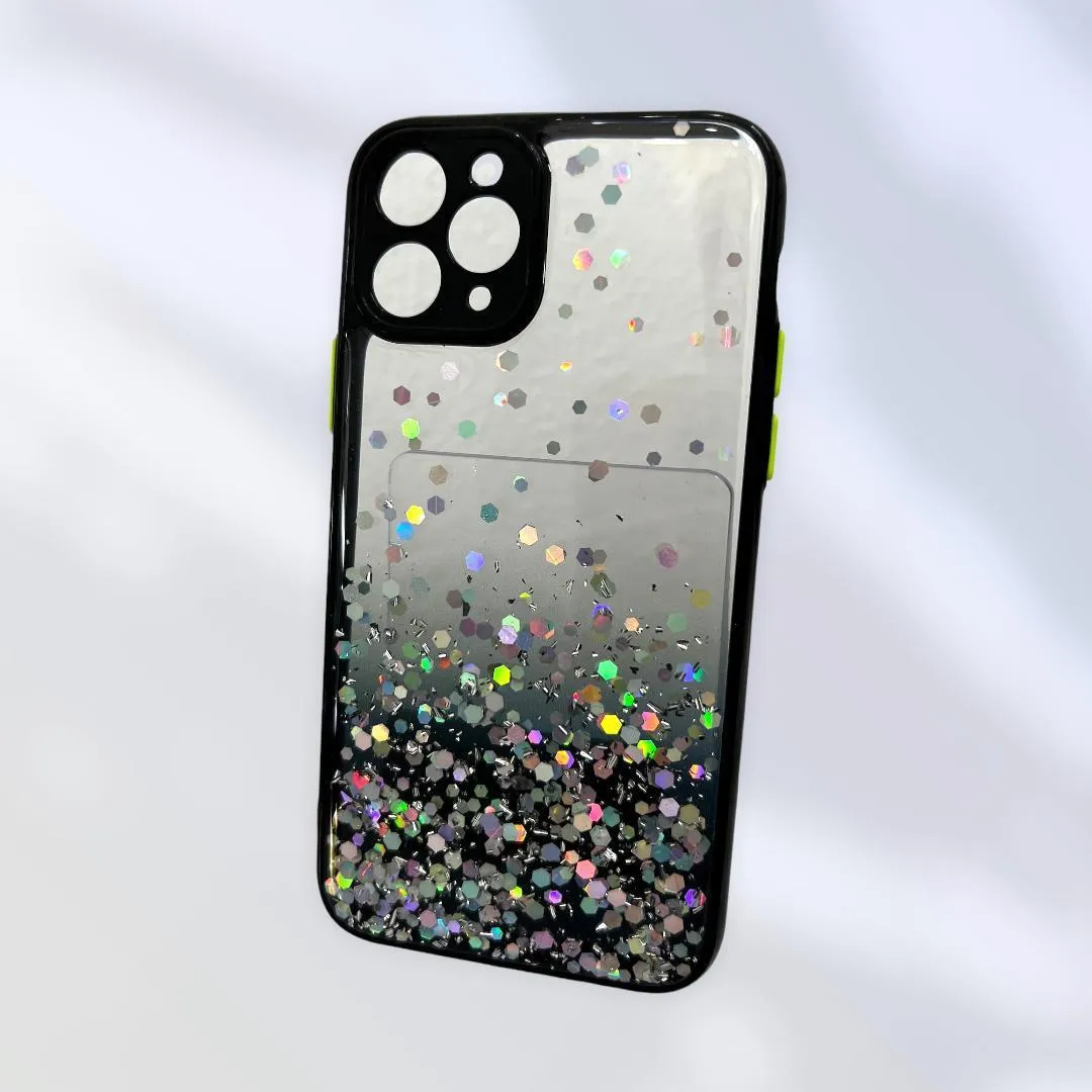 Maska Frame Glitter za iPhone 11 pro crna