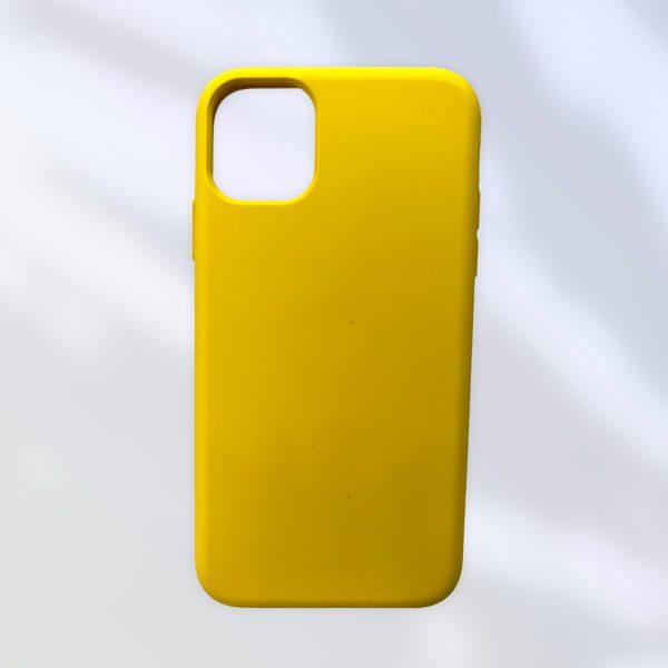 Maska Soft Color za iPhone 11 žuta