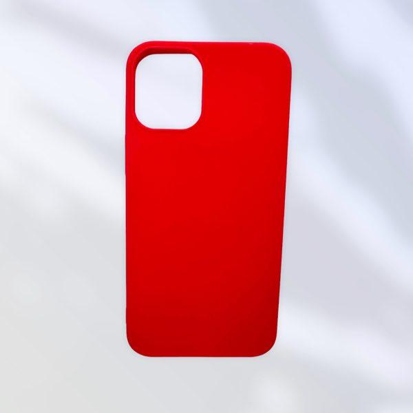 Maska Thin color za iPhone 12 mini crvena