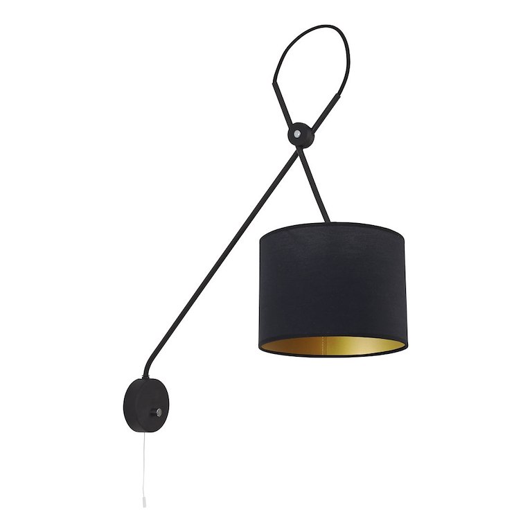 VIPER BLACK I WALL LAMP 6513